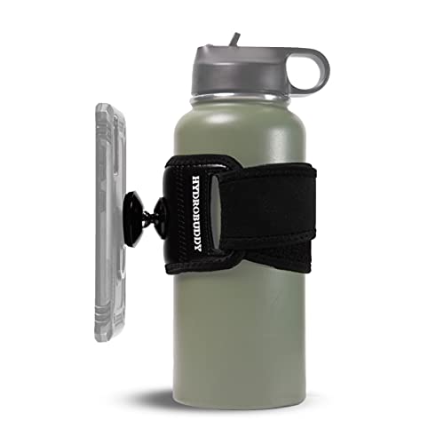 HYDROBUDDY - Water Bottle Phone Holder for Fitness Bottle - Phone ...