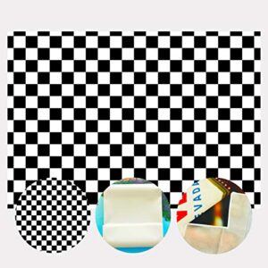 LYLYCTY 7x5ft Checkers Backdrop Black and White Racing and Checkered ...