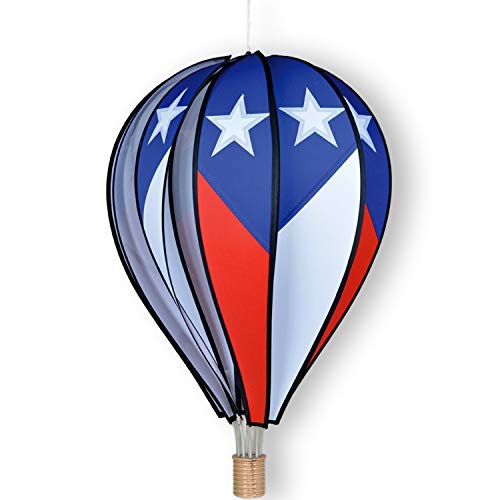 Premier Kites Hot Air Balloon Wind Spinner | 26 inch 10 Panel Hanging ...