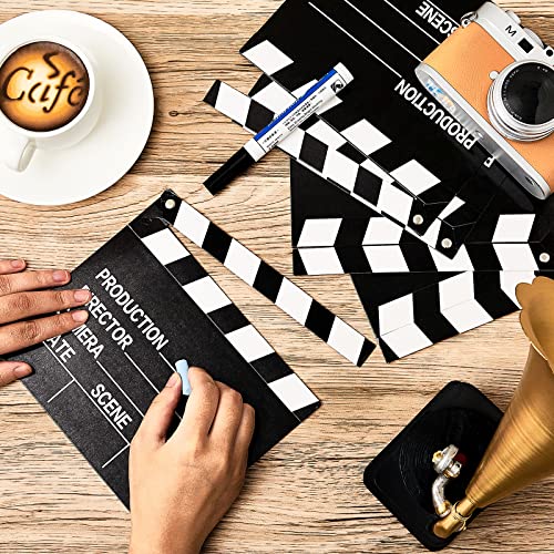 Movie Film Clap Board Halloween Party Props 7 x 8 Inch Cardboard Movie ...