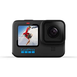 GoPro HERO10 Black Accessory Bundle - Includes HERO10 Camera, Shorty (Mini Extension Pole + Grip ...