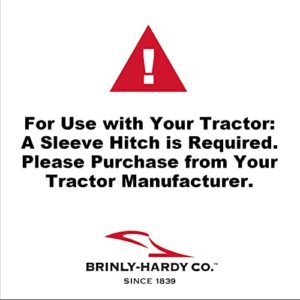 Brinly DD-551-A Sleeve Hitch Adjustable Tow Behind Disc Harrow, 39" by ...