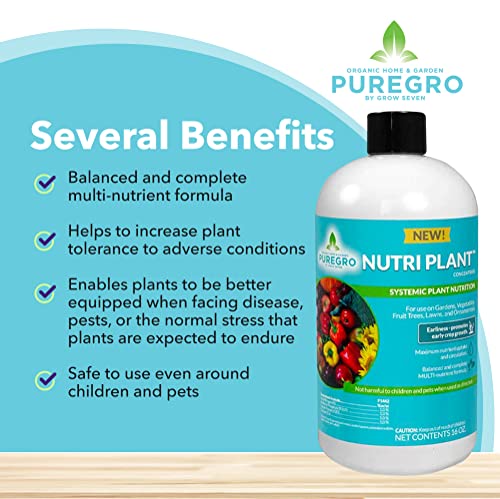 PureGro Nutri Plant Concentrate - Plant Food with Micro Nutrients ...