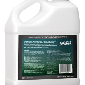 Exterminators Choice Slug and Snail Spray | 1 Gallon | Repels Most ...