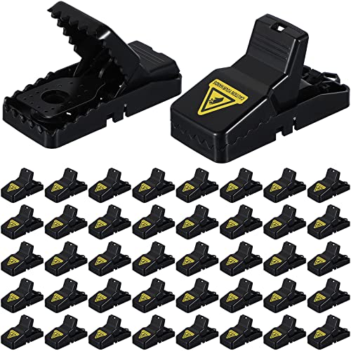 40 Pcs Mice Traps for House Indoor Mouse Traps Bulk Small Outdoor Rat ...