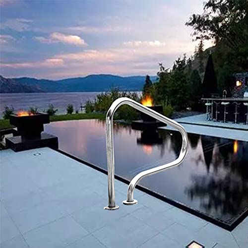 BTZHY Swimming Pool Handrails, 304 Stainless Steel Safety Handle ...