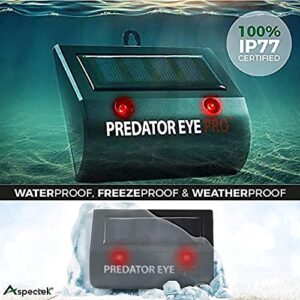Predator Eye PRO - Aspectek - 4600sq ft Coverage w/Kick Stand Solar ...
