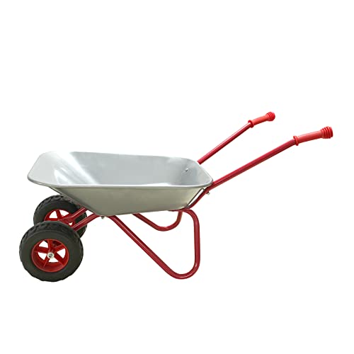 Kid Wheelbarrow Childs Wheelbarrow Metal Wheelbarrow for Kids Wheel ...