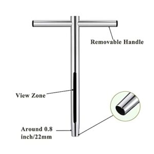 Soil Sample Probe 12 Inch with T Handle, Soil Sampler Tool, Soil Test ...