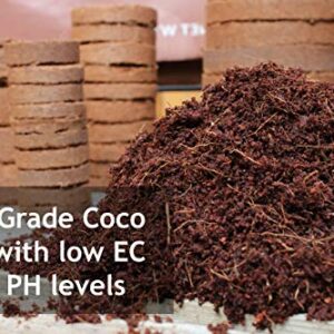 Organic Coco Coir by Coco Bliss - Compressed Coco Coir Brick with Low ...