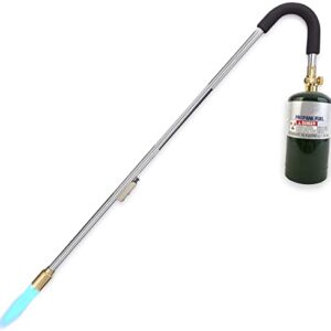 IGNIGHTER Weed Burner Torch – Use with Propane and MAPP Gas – with ...