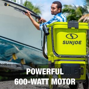 Sun Joe 24V-X2-PW1200 1196 Max PSI 1 GPM 48-Volt iON+ Cordless Portable ...