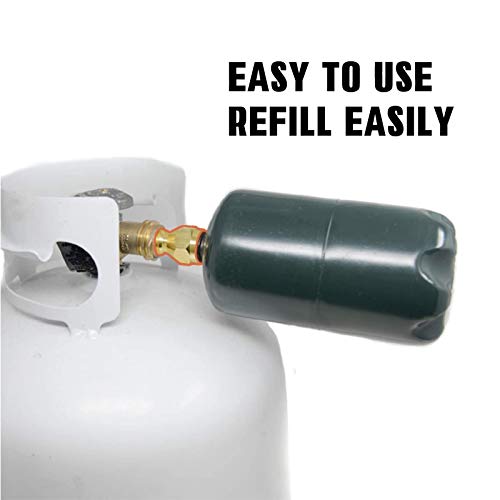 Roastove One Pound 1Lb Tank Propane Refill Adapter, POL Propane Adapter ...