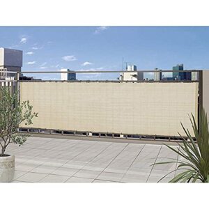 ALBN Balcony Privacy Screen, Blocking The Line of Sight Windshield UV ...