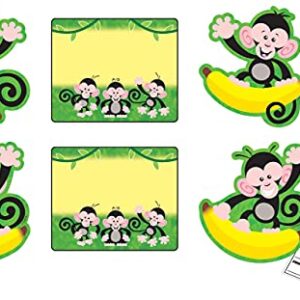 Monkey Cutouts and Monkey Name Tags for Classroom - Monkeys and Banana ...