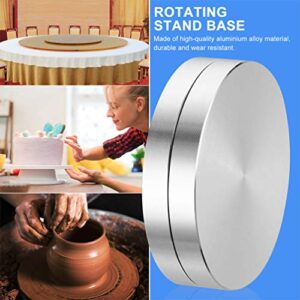 EXCEART Rotating Cake Stand Turntable Cake Rotator Base Bearing ...
