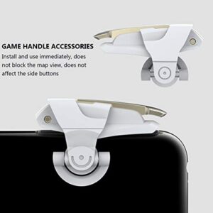 Hand Grips 1 Pair Mobile Game Trigger Phone Game Shooting Handle Button Controller Call Phone ...