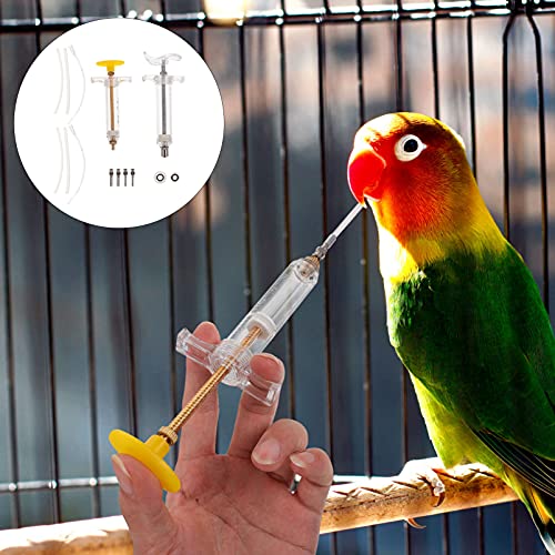 POPETPOP Birds Hand Feeding Syringe Bird Feeding Syringe, Birds Feeding ...