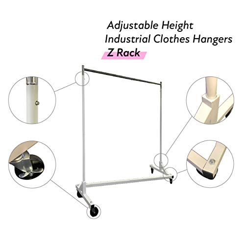 heavy duty clothing rack 400lb Load Garment clothing rack heavy duty Z ...