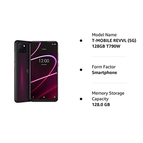 T-MOBILE REVVL (5G) 128GB T790W (T-Mobile/Sprint Unlocked) 6.53 ...