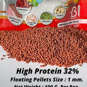 A.D.P. Fish Booster Bloodworm Honey 100 g. Goldfish Food & All Tropical ...