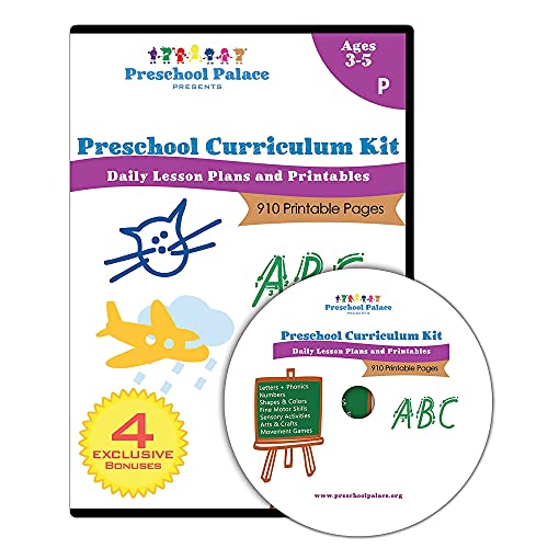 Palace Learning 5 Pack - Preschool Curriculum Kit on CD & ABC Alphabet ...