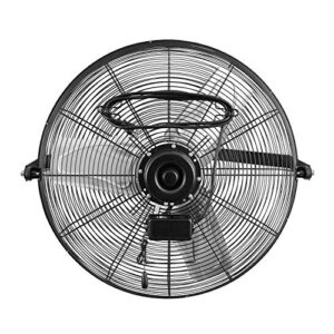 OEMTOOLS OEM24896 24” Heavy Duty Workstation Wall Mount Fan, 7000 CFM Max. Shop Fans, Heavy Duty ...