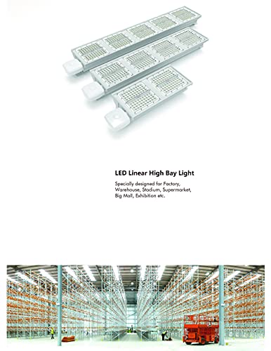 200W Linear High Bay LED Light with PIR Sensor — 🛍️ The Retail Market