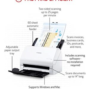 Canon imageFORMULA R30 Office Document Scanner, Auto Document Feeder ...