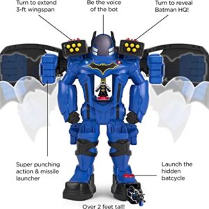 Imaginext DC Super Friends Batman Robot Playset, Batbot Xtreme, 30 ...