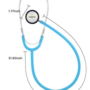 CONTEC Single Head Stethoscope for Adult Child Nurse with Light Weight ...