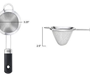 OXO SteeL Fine Mesh Cocktail Strainer, 3-inch,Stainless Steel — 🛍️ The ...
