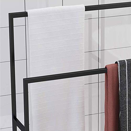 M-TOP Bathroom Towel Holder Stand Floor, Free Standing Towel Rack ...