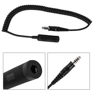 Demeras Headphone Extension Line U-92A/U to U-174/U Plugs Headphone Extension Cable Connect to ...