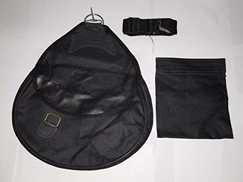 Falconry Codura Bag, Hunting Bag, Strap & Meat Pocket, Jet Black, Eagle ...