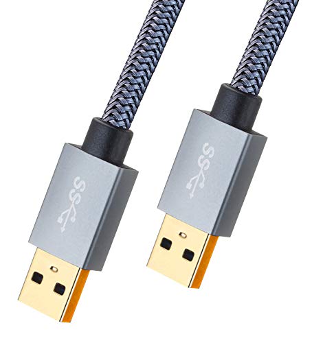 USB to USB 3.0 A Male to A Male Cable 1 ft,Faodzc USB A to A Cable ...