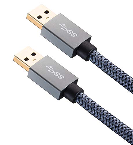 USB to USB 3.0 A Male to A Male Cable 1 ft,Faodzc USB A to A Cable ...