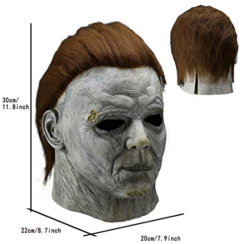 Bulex LED Light up Michael Myers Mask Scary Halloween Murderer Killer ...