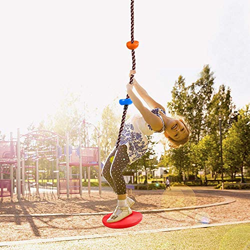 Unicam Climbing Rope Tree Swing for Kids with Platforms and Disc Swings ...