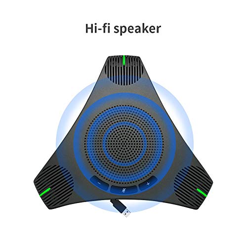 Conference Microphone Omnidirectional USB Speakerphone Microphone for 8 ...