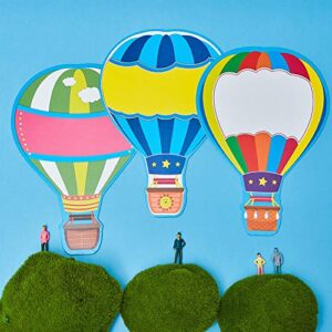 54 Pieces Colorful Hot Air Balloon Cutouts Hot Air Balloon Name Tags ...