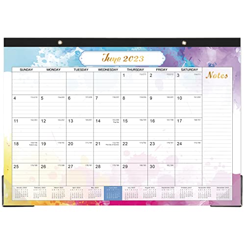 2022-2023 Desk Calendar - July 2022 - December 2023,18 Months Large ...