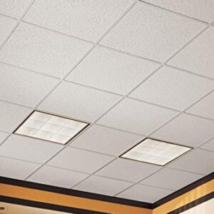 Armstrong Ceiling Tiles; 2x2 Ceiling Tiles - 16 pcs White Ceiling Tiles ...
