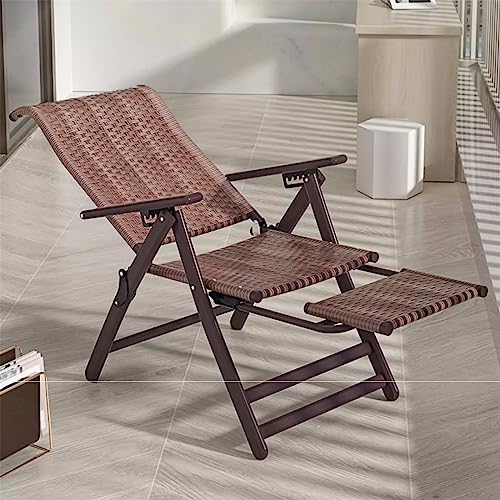 JHKZUDG Folding Patio Rocking Chairs,Garden Rattan Chairs,Portable ...