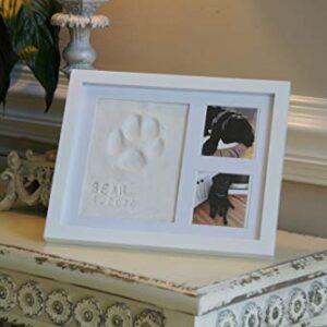 Ultimate Dog or Cat Pet Pawprint Keepsake Kit & Picture Frame - Premium ...