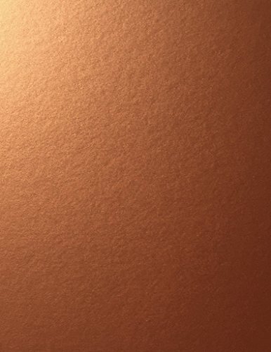 Copper Stardream Metallic Cardstock Paper - 8.5 X 11 Inch - 105 Lb ...