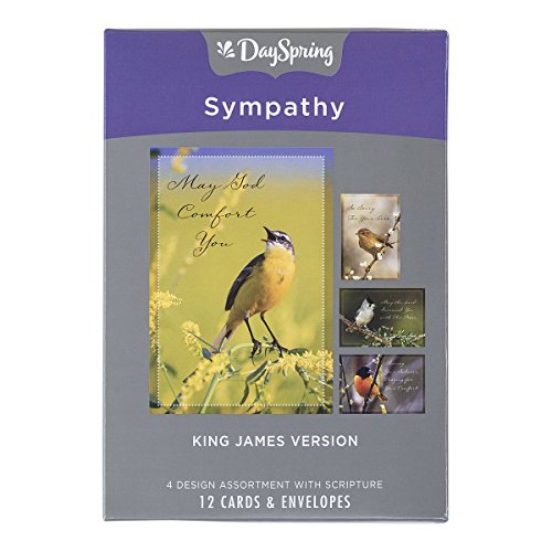 DaySpring - Sympathy - Comforting Thoughts - 12 Boxed Cards, KJV (60934 ...