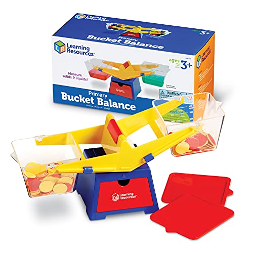 Learning Resources Primary Bucket Balance Teaching Scale - 1 Piece ...