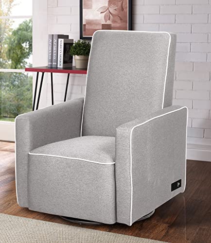 Relax A Lounger Lyndon Glider Chair with Ottoman, Taupe — 🛍️ The Retail ...