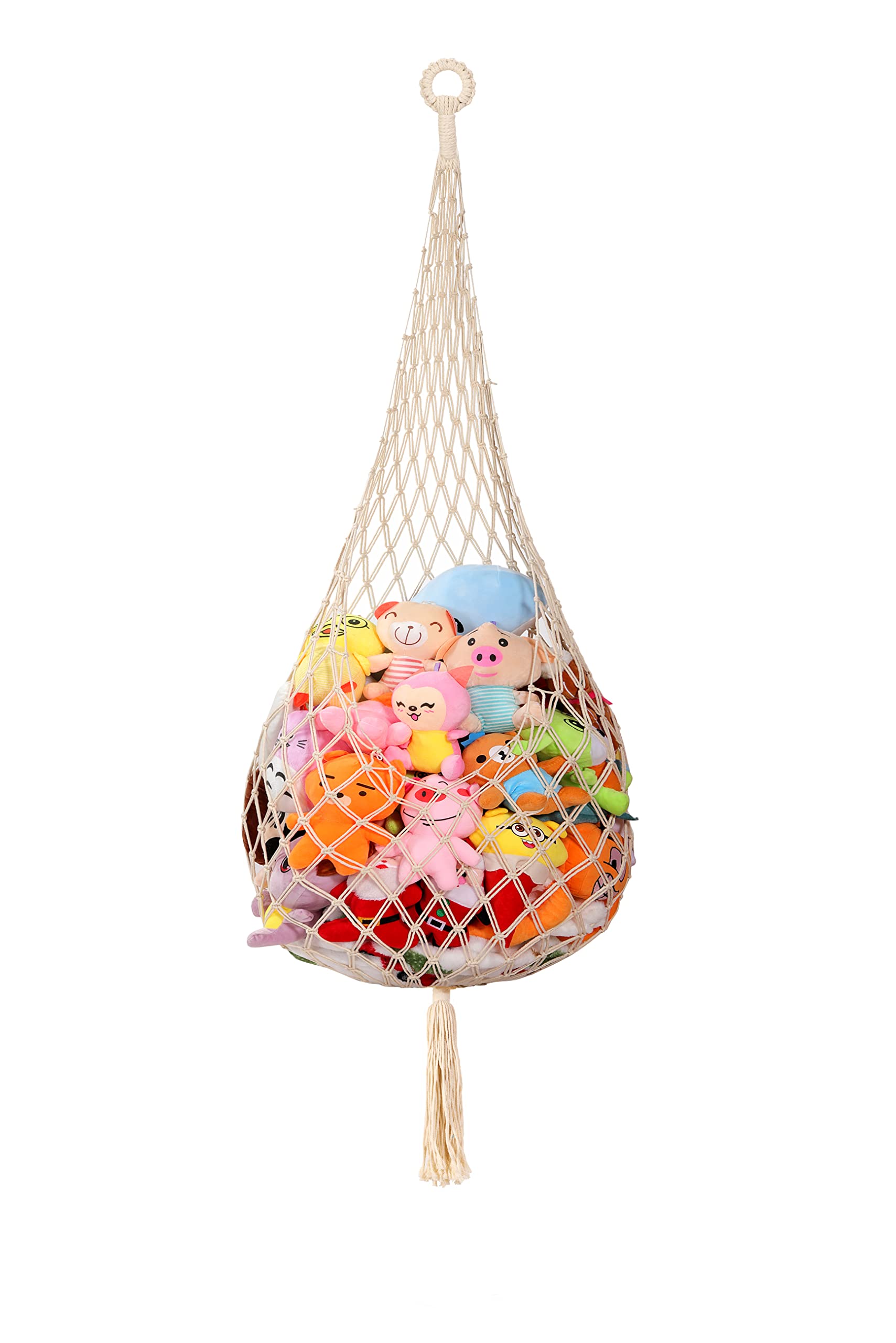 Extra Large Stuffed Animal Storage Net or Hammock, Single Hook Display ...